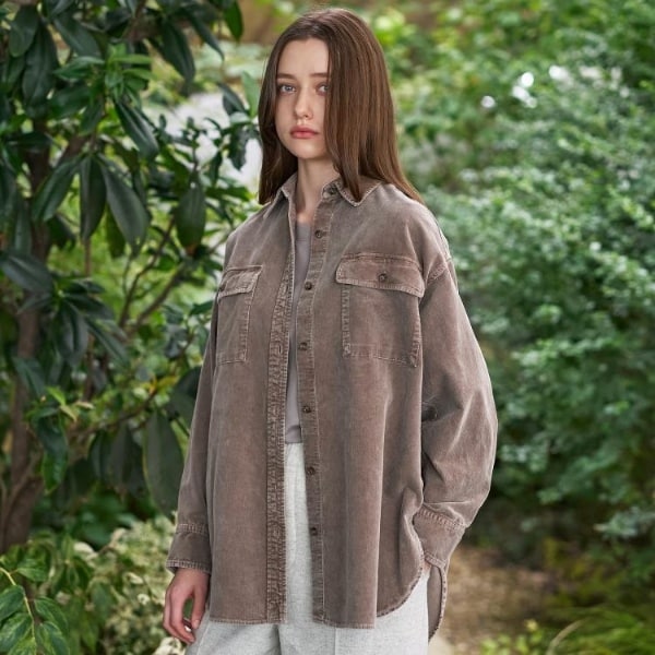 ドレステリア（DRESSTERIOR）/【洗える抜け感】コーデュロイガーメントダイシャツ