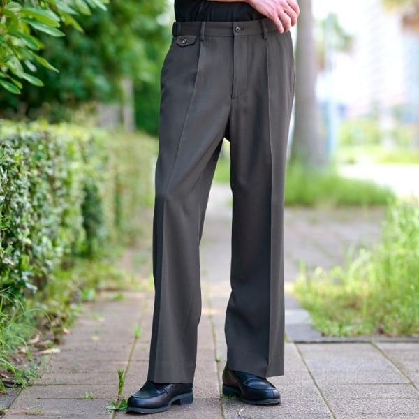 ドレステリア（DRESSTERIOR）/【セットアップ可】クリアーカルゼ SET UP ワイドパンツ