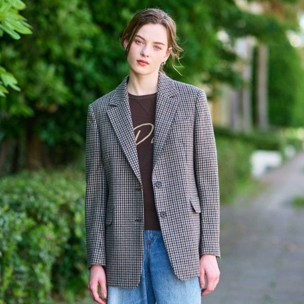 ドレステリア（DRESSTERIOR）/【きれいめカジュアルオンオフ】ガンクラブチェックジャケット