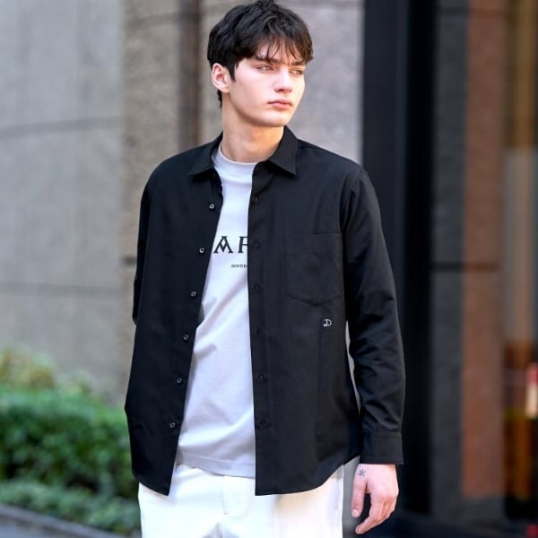 ドレステリア（DRESSTERIOR）/コットングログランシャツ