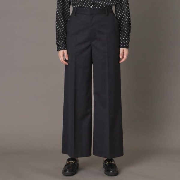 ドレステリア（DRESSTERIOR）/ブラックSETUPワイドパンツ