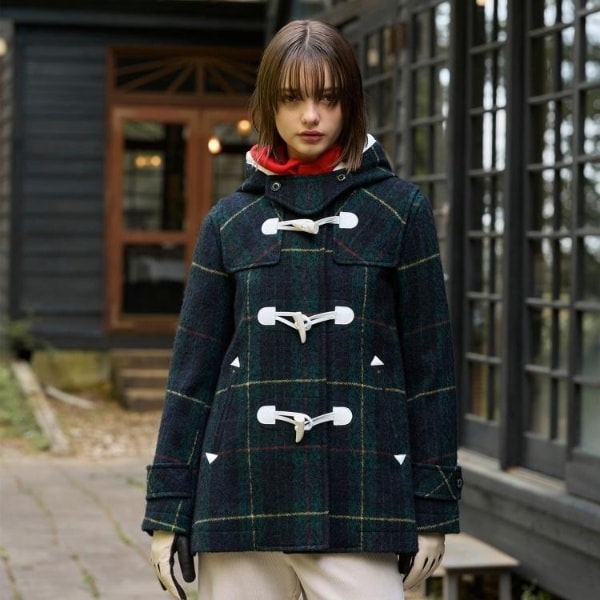 ドレステリア（DRESSTERIOR）/【CLASSY．12月号掲載】タータンチェックショートダッフル