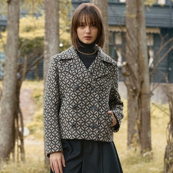 ドレステリア（DRESSTERIOR）/オーバーラップサークルPジャケット