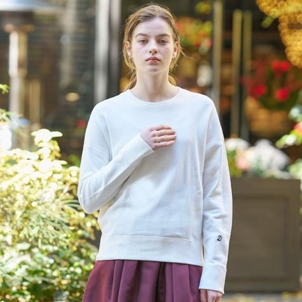 ドレステリア（DRESSTERIOR）/コットン裏毛プルオーバー