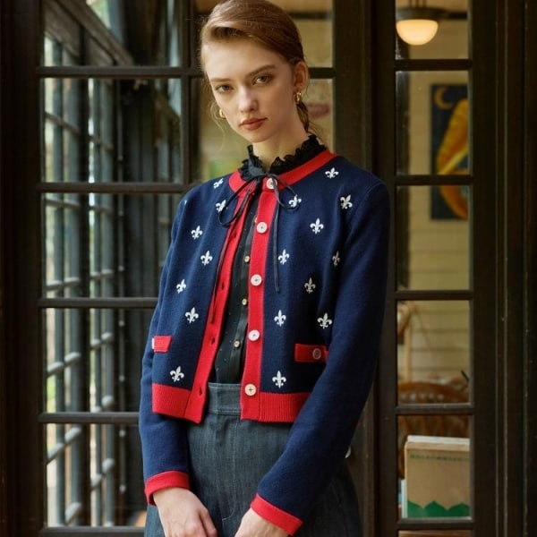 ドレステリア（DRESSTERIOR）/リリィクレストカーディガン