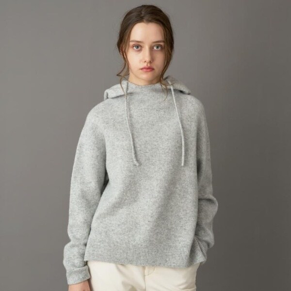 ドレステリア（DRESSTERIOR）/カシミヤブレンドフードニット