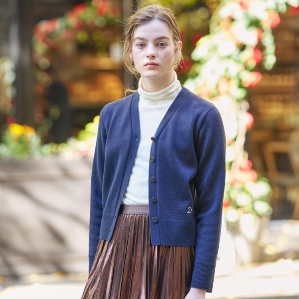 ドレステリア（DRESSTERIOR）/ミラノリブカーディガン