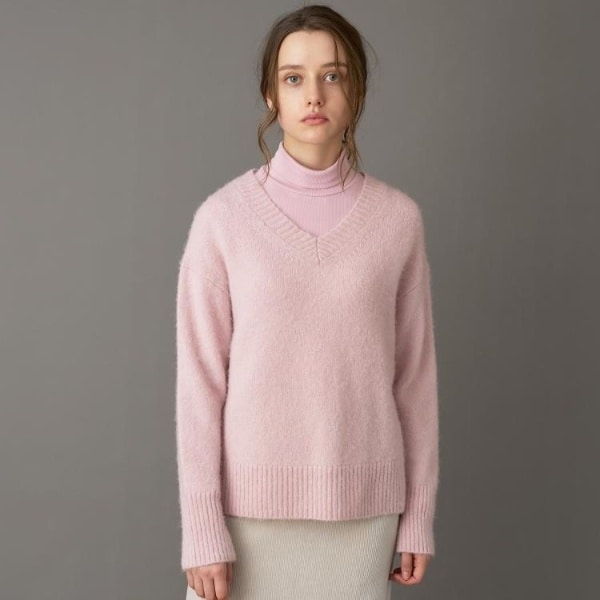 ドレステリア（DRESSTERIOR）/【CLASSY．12月号掲載】アルパカブレンドVネックニット