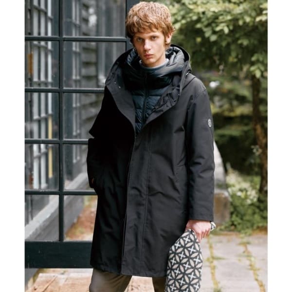 ドレステリア（DRESSTERIOR）/【3WAY撥水素材インナー付Safari12月号Begin12月号掲載】3WAYダウンコート