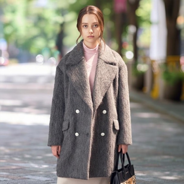 ドレステリア（DRESSTERIOR）/モヘヤ混シャギーチェスターコート