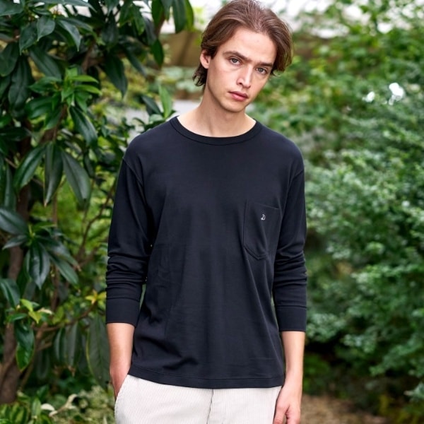 ドレステリア（DRESSTERIOR）/【吸湿発熱保湿素材】ホカウル ロングTシャツ