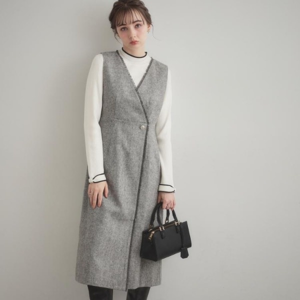 【NEW】クチュールブローチ（Couture Brooch）/フリンジツイードジャンスカ