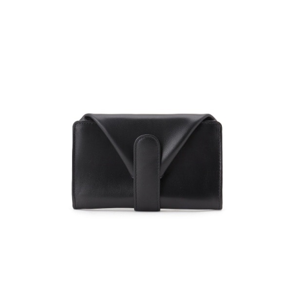 ヒロコ ハヤシ（HIROKO HAYASHI）/LEO(レオ)マルチ財布 黒×赤