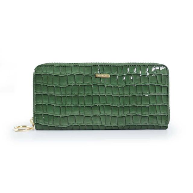 バルコス（BARCOS）/【BARCOS/バルコス】ソフトステンドガラスレザーラウンド型財布