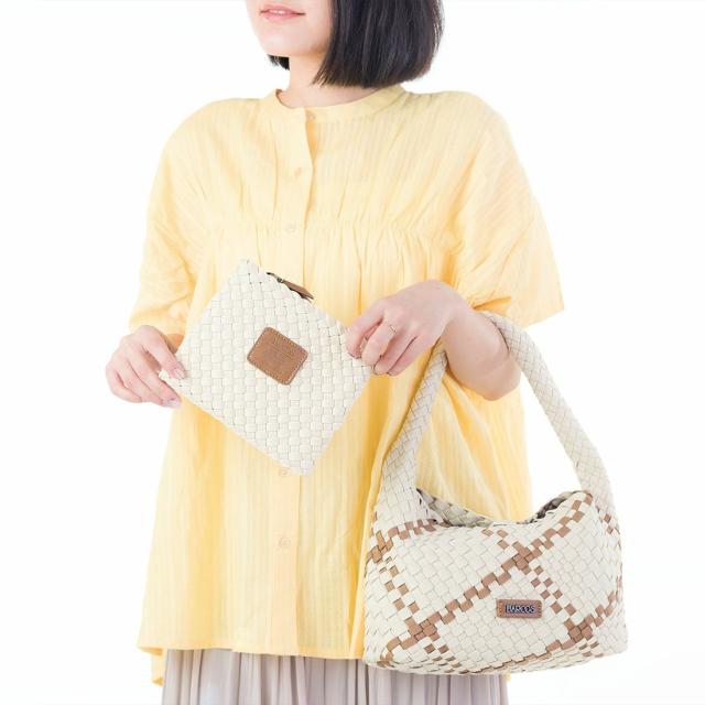 バルコス（BARCOS）/【BARCOS/バルコス】バイカラーメッシュショルダーバッグ