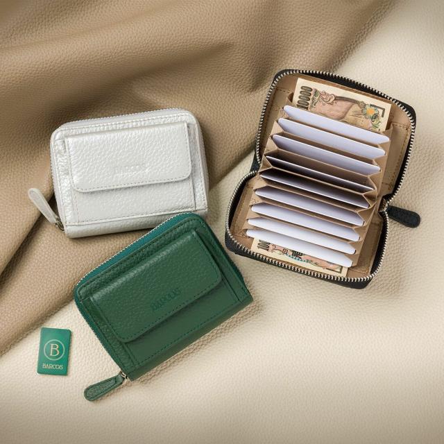 バルコス（BARCOS）/【BARCOS/バルコス】リトルノチップ付き蛇腹ミニウォレット