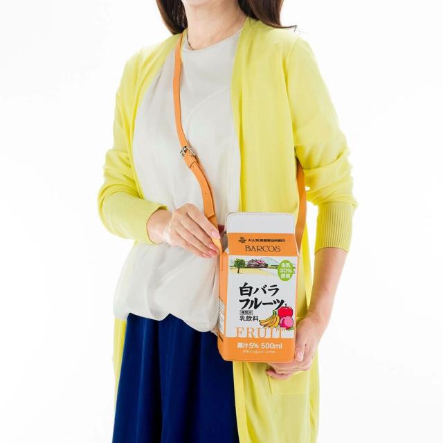 バルコス（BARCOS）/【BARCOS/バルコス】白バラフルーツポシェット