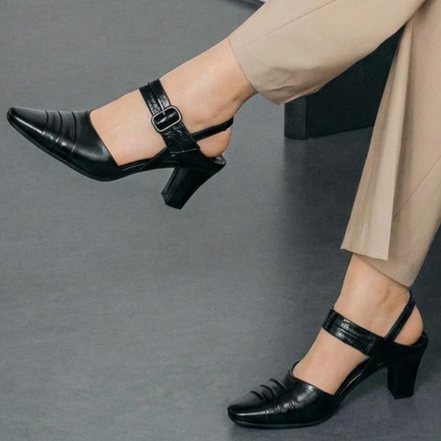 モネ（Monet）/Monet大人気◇【25秋冬新作】ストラップヒールパンプス 通勤 仕事 きれいめ 上品 ミュール