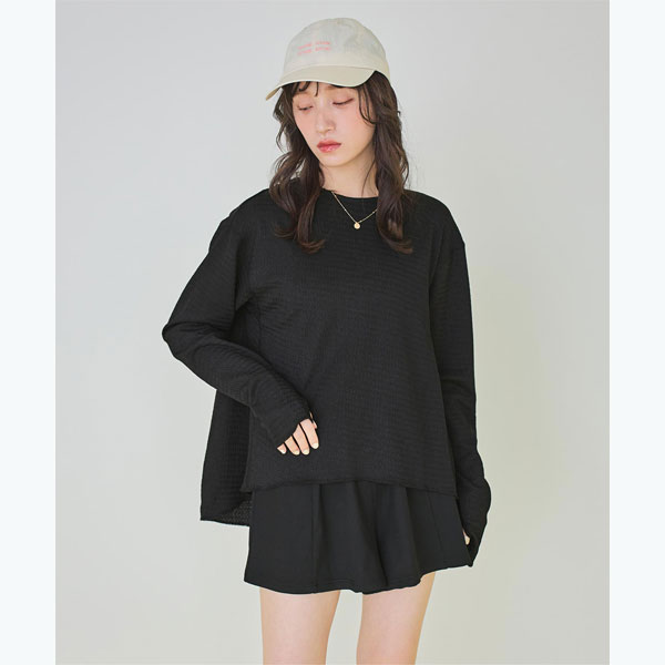 ティティベイト（titivate）/【SEA DRESS】4点セット/ヘムラインラッシュガード×ビキニ/水着