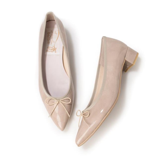 ラウナレア（Launa lea）/【25AW新色】【レイン対応】ポインテッドヒールバレエシューズ(RB9401A)