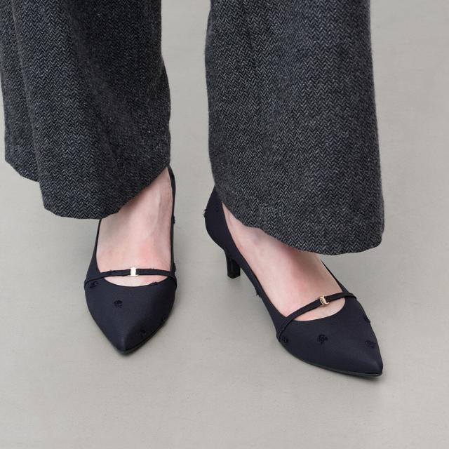 ラウナレア（Launa lea）/【25秋冬新作】5cmヒールミニゴールド