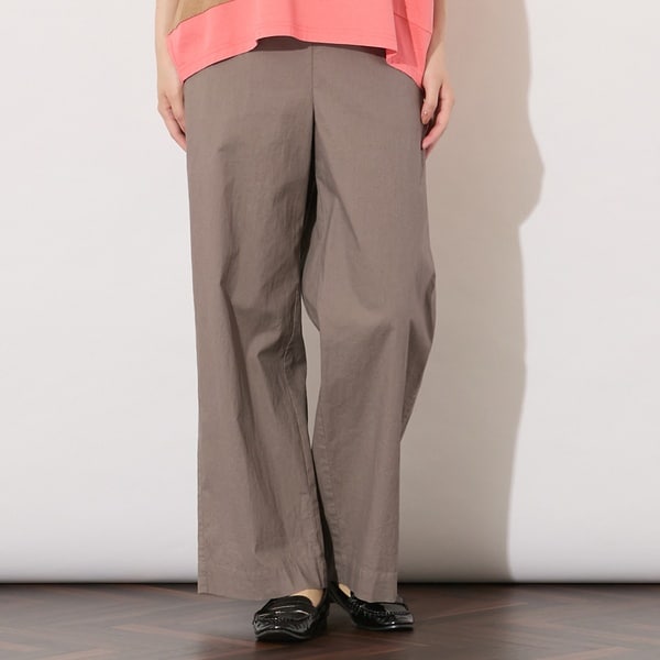 ピサーノ（PISANO）/【手洗いOK】コットンリネンワイドパンツ