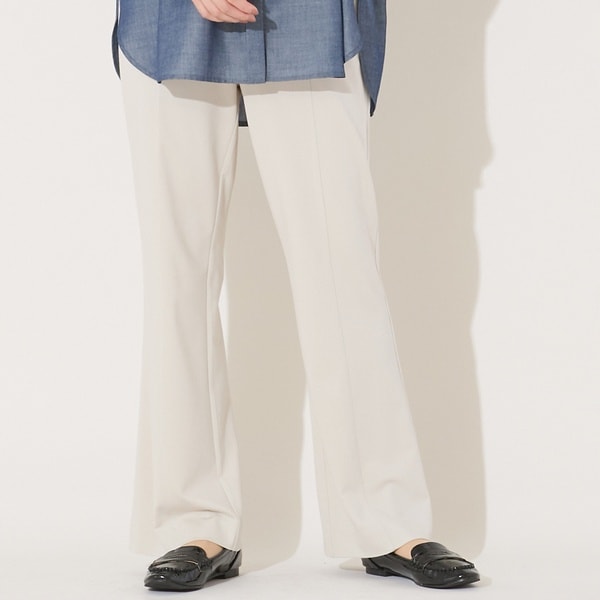ピサーノ（PISANO）/【手洗いOK・接触冷感・UVカット機能】フロント切り替え美脚パンツ