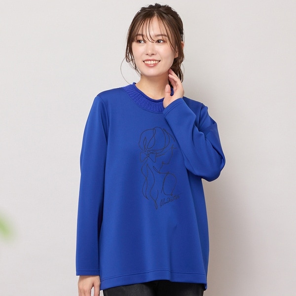 ピサーノ（PISANO）/【手洗いOK】フロントラバープリントトップ