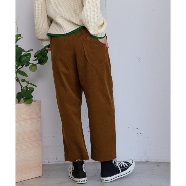 【NEW】プードゥドゥ（POU DOU DOU）/normes鳥ポケットペグトップパンツ