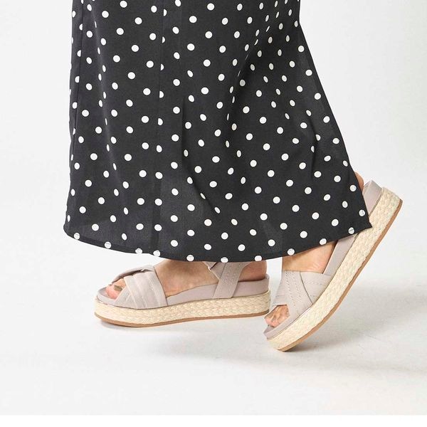 リズ・ラフィーネ（Riz raffinee）/ジュート巻厚底サンダル