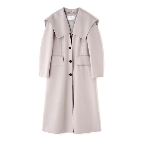 アドーア（ADORE）/ライトリバームートン襟付きロングコート