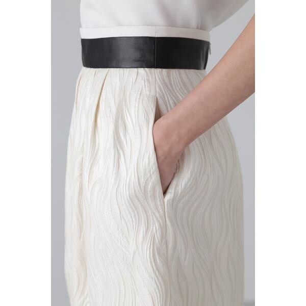 アドーア（ADORE）/ウェービーフローティングジャガードスカートの通販