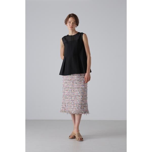アドーア（ADORE）/＜BLACK LABEL＞ MALHIA ミックスカラーツィードスカート
