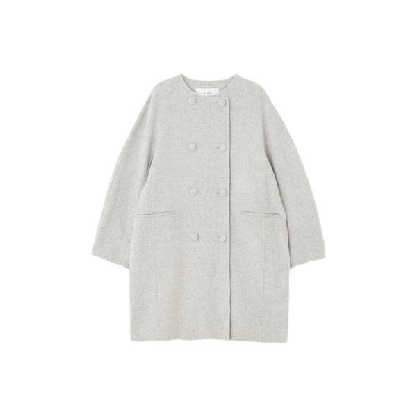 アドーア（ADORE）/ピュアカシミヤノーカラーコート