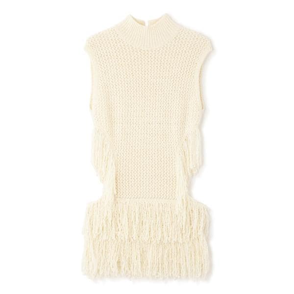 アドーア（ADORE）/◆カーリーフリンジニット