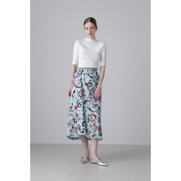 アドーア（ADORE）/アブストラクトプリントスカート