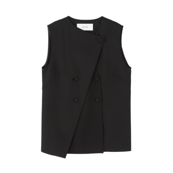 アドーア（ADORE）/◆ストレッチダブルクロスジレ