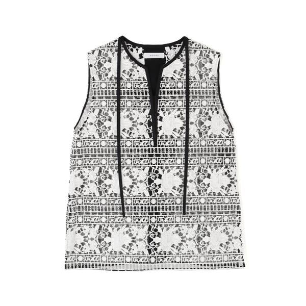 アドーア（ADORE）/＜20周年記念＞リュクスオーナメントレースブラウス