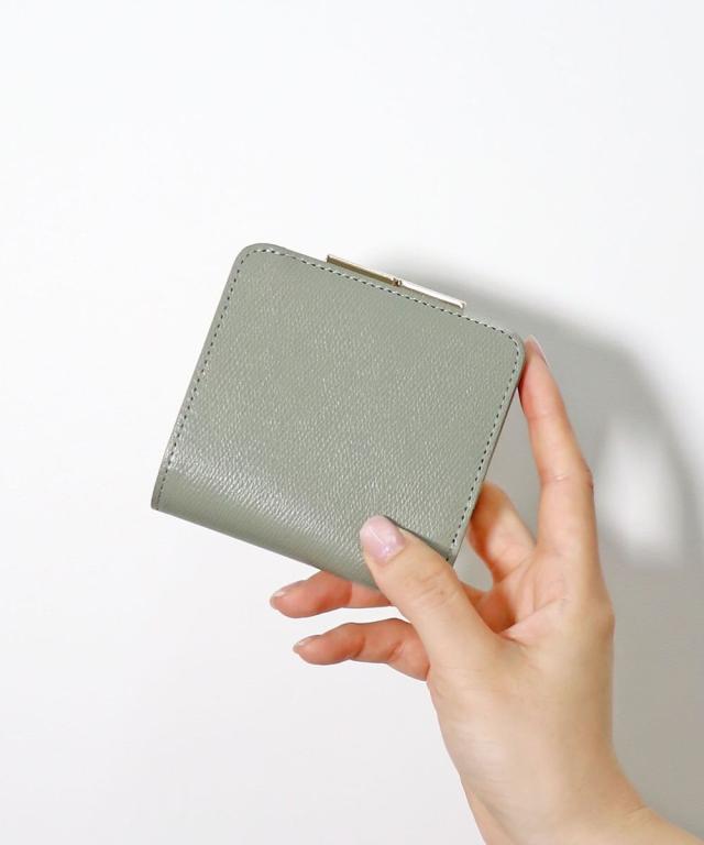 ミアン（MIAN ）/【本革/コンパクト/がまぐち】KERRIA / 国産牛革 がま口二つ折り財布 / ドラマ着用アイテム