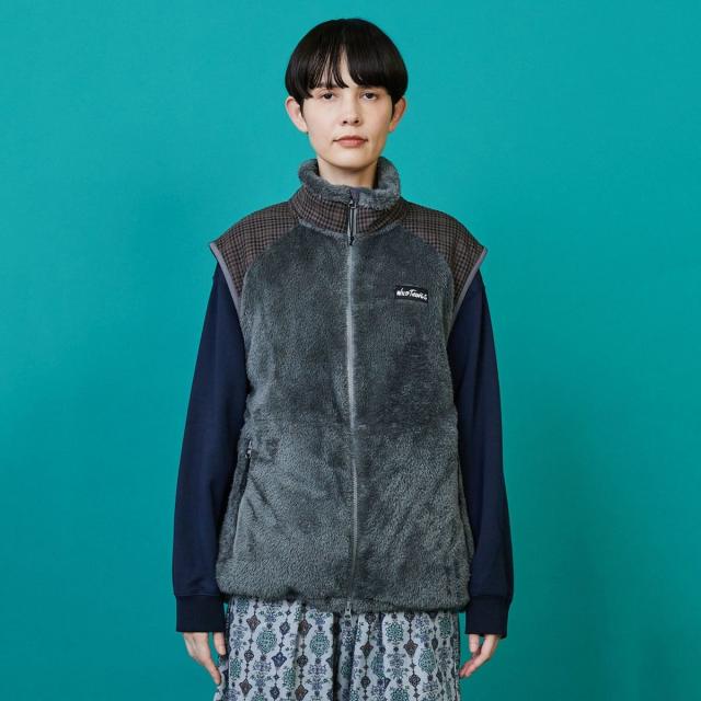 フラボア（FRAPBOIS）/シャギーフリースベスト