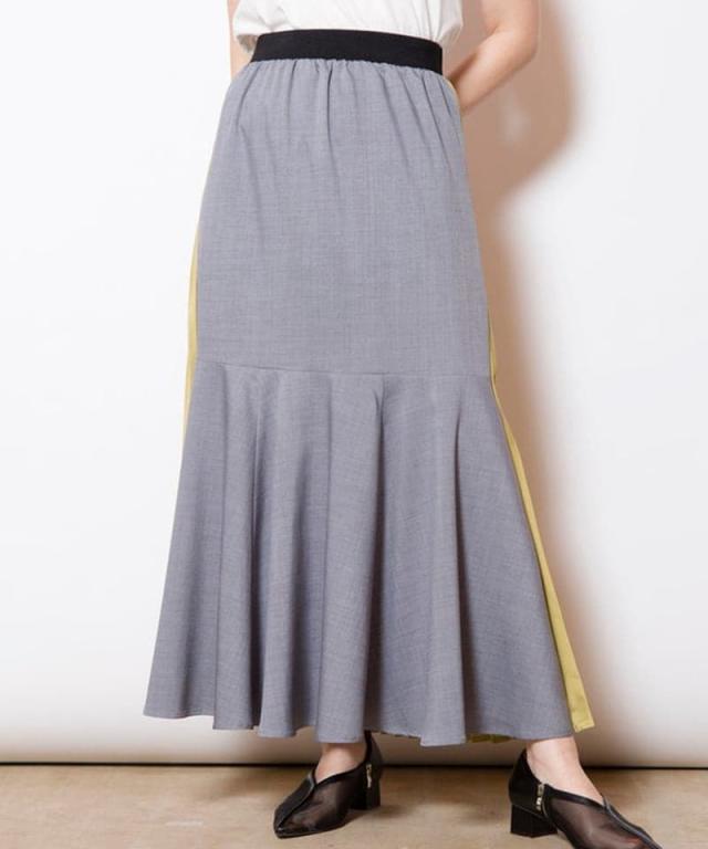 オズモーシス（OSMOSIS）/プリーツ切替マーメイドスカート