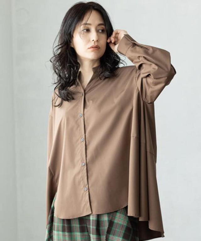 オズモーシス（OSMOSIS）/バックフレアーブラウス