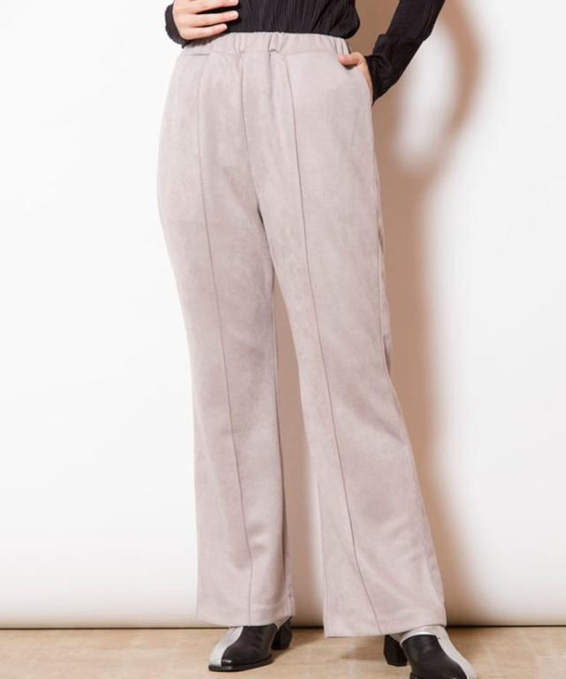 オズモーシス（OSMOSIS）/セミフレアーバックスリットパンツ