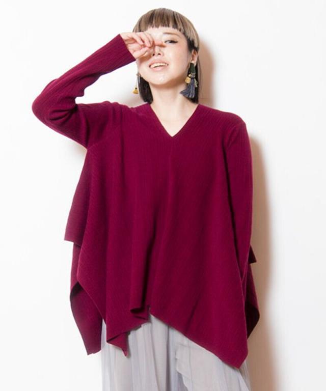 オズモーシス（OSMOSIS）/スクエアヘムニットプルオーバー