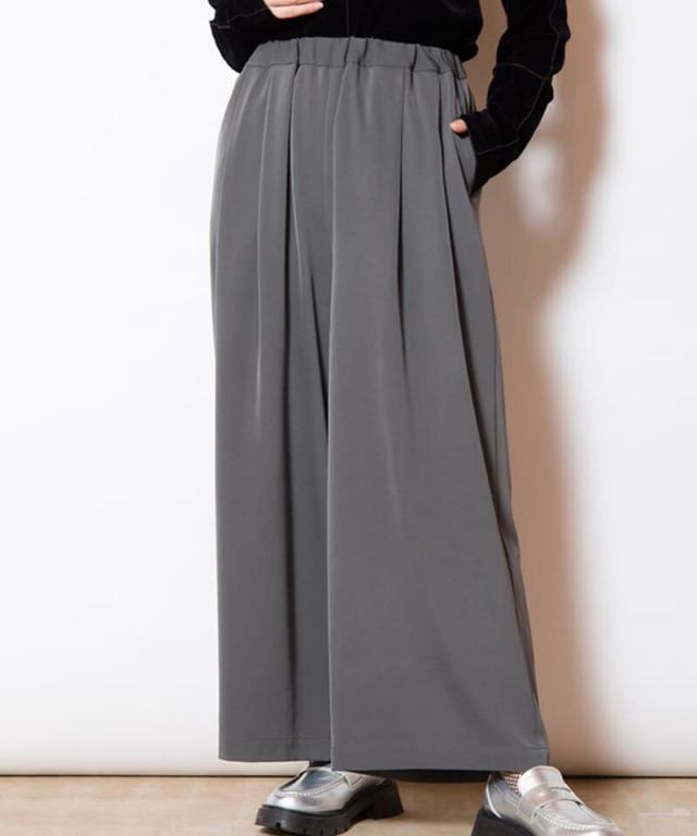 オズモーシス（OSMOSIS）/タックワイドパンツ