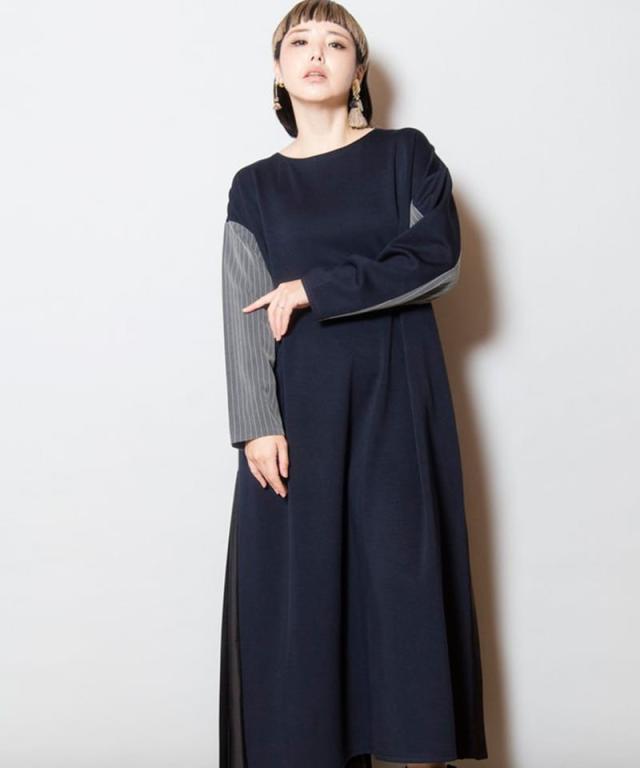 オズモーシス（OSMOSIS）/2WAYバックプリーツワンピース