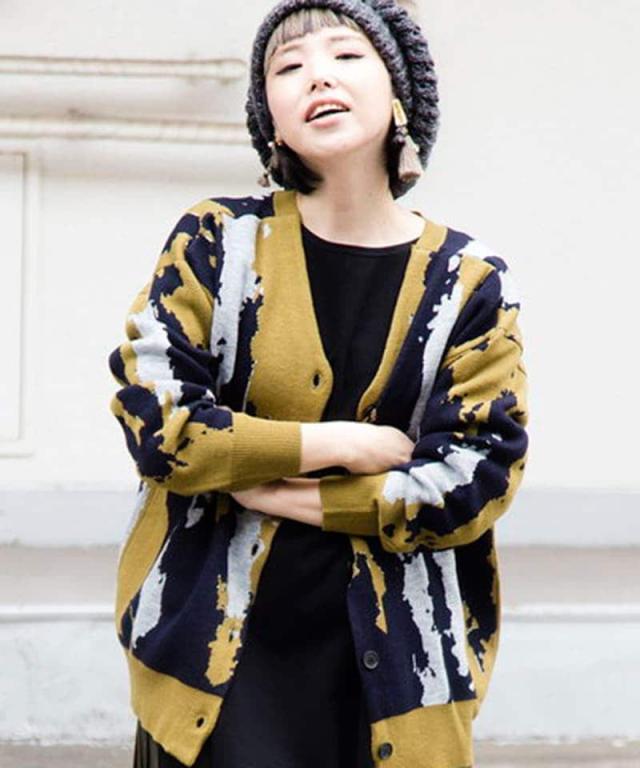 オズモーシス（OSMOSIS）/2WAYジャガードニットプルオーバー