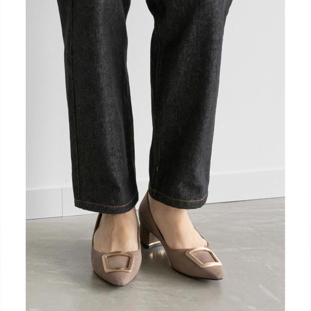 ランダ（RANDA）/【22−25．5】ゴールドパーツパンプスの通販はau PAY