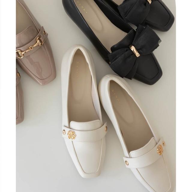 ランダ（RANDA）/＜25秋冬新作＞【22．5−25．5】3WAY ベルトデザインローファー