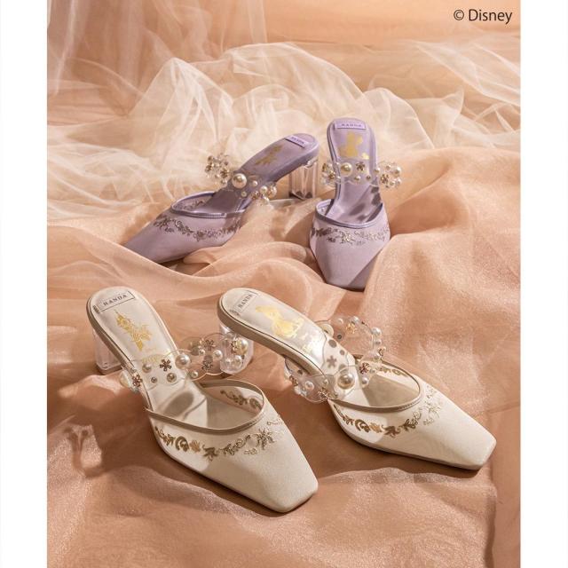 ランダ（RANDA）/【DISNEY/ディズニー “ラプンツェル”シリーズ】パールデザインシアーミュール